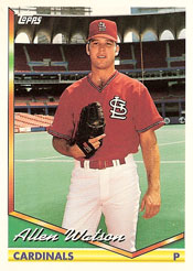 Allen Watson: .400 hitter for Cardinals | RetroSimba