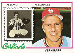 The pitfalls of Cardinals rookie manager Vern Rapp | RetroSimba