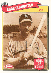 Cards rookie Enos Slaughter set torrid extra-hit pace | RetroSimba