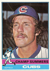 Bob Forsch, Cards are part of the Champ Summers lore | RetroSimba