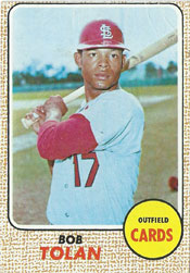 Bobby Tolan intrigued Cardinals with speed, hitting | RetroSimba