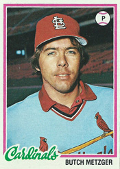 Why Padres dealt NL top rookie Butch Metzger to Cards | RetroSimba