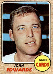 Johnny Edwards was a good catch for 1968 Cardinals | RetroSimba